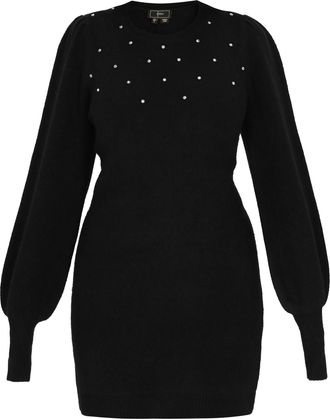 Faina Kleid Frauen Schwarz