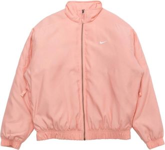 Nike Homme, Vestes, Rose, Taille: M Bomber Satin Design Classique