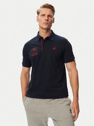 Beverly Hills Polo Club Poloshirt P-SS26M-P2770 Dunkelblau Regular Fit