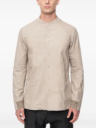 Devoa chemise &agrave; col officier - Tons neutres