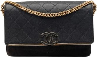 Chanel Pre-owned The Lady Coco Sac bandouli&egrave;re - Femme - Pre-owned - Noir - Taille: ONE Size