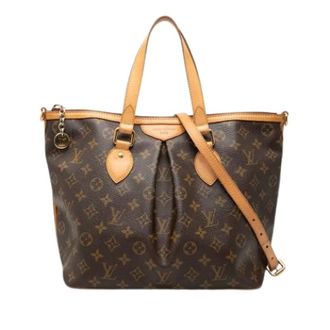 Louis Vuitton Sac cabas Palermo PM Pre-owned - Femme - Pre-owned - Brun - Taille: ONE Size