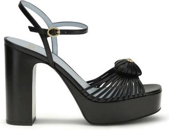 Valentino Garavani Femme, Chaussures, Noir, Taille: 36 EU Sandales &agrave; plateforme Bos Taurus