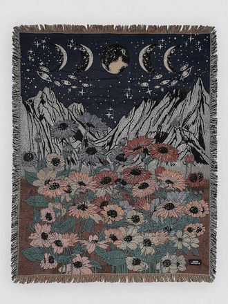 Blue Tomato Tapestry Couverture &agrave; motifs