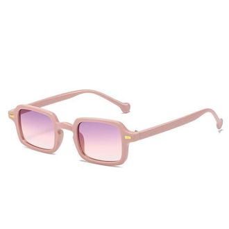Generic Lunettes De Soleil Carr&eacute;es Dext&eacute;rieur For Hommes Et Femmes, Id&eacute;ales For Les Vacances, Le Sport F&ecirc;tes(Pink)