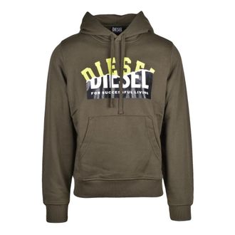 Diesel Kapuzenpullover - - Sweatshirts & Hoodies - Herren - Gr&uuml;n - M