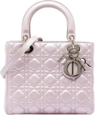 Dior Pre-owned Lady Dior - Femme - Pre-owned - Rose - Taille: ONE Size