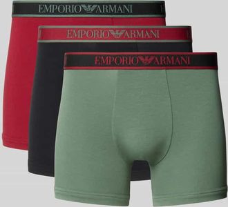 Emporio Armani Slim Fit Trunks aus Baumwoll-Mix