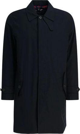 Baracuta manteau mi-long droit - Bleu