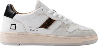 D.A.T.E. D.a.t.e., Femme, Chaussures, Blanc, Taille: 38 EU Camoscio Baskets