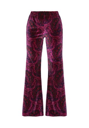 Usha Hose Frauen violett mehrfarbig