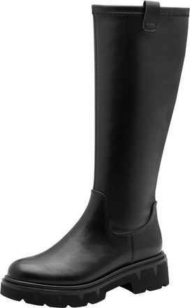 Marco Tozzi Damen Stiefel mit Rei&szlig;verschluss Elegant, Schwarz (Black), 42 EU