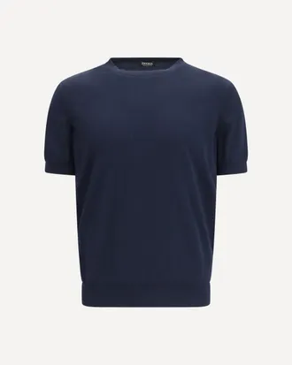 Ermenegildo Zegna Short-sleeved knit T-shirt Male 54
