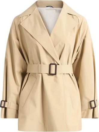 Max Mara Femme, Manteaux, Beige, Taille: 34 FR Wkdovatta Short Trench