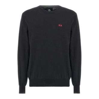 La Martina Schwarzer Strickpullover - - Knitwear - Herren - Schwarzk - 2XL