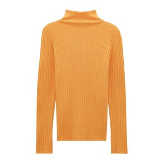 someday Damen, Strickwaren, Orange, LGr&ouml;&szlig;e