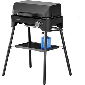 Campingaz Barbecue &agrave; Gaz Portable bbq Tour & Grill cv Plus - Peut &ecirc;tre utilis&eacute; comme barbecue de table ou sur pied