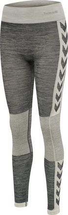 Hummel Hummel Damen Tight Clea Seamless Tights 203852 Magnet Melange XS-S