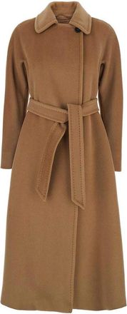 Max Mara Langer Mantel - Camel
