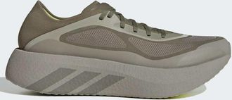 adidas Hyperboost Laufschuhe in Silber, Pebble / Medium Dark-Gr&uuml;n