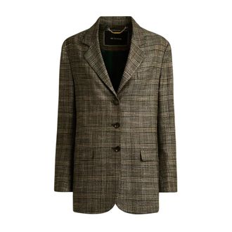 Kiton Gr&uuml;ner Glen Plaid Blazer - - Jackets - Damen - Gr&uuml;n - XS