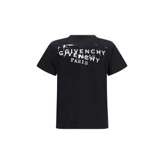 Givenchy Womens Black Cotton T-Shirt