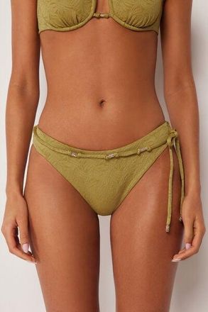 Calzedonia Bikinihose Wild Jungle Grun