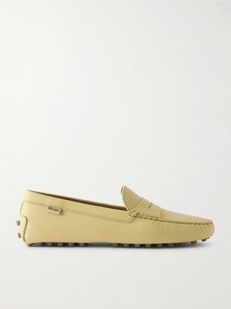 Tod's Mocassins En Cuir Gommino - Jaune