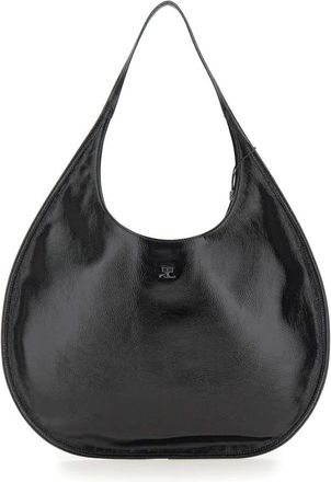 Courr&egrave;ges Femme, Sacs, Noir, Taille: ONE Size Flat Naplack