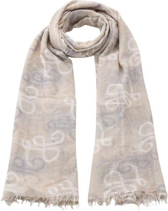 Hemisphere Femme, Accessoires, Beige, Taille: ONE Size Wool Scarf