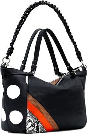 Desigual BAG_TANGO LIBIA 2000 BLACK Femmes, Noir, Taille unique