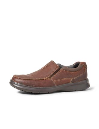 Clarks Herren Cotrell Free Slipper, Braun (Tobacco Leather), 48 EU