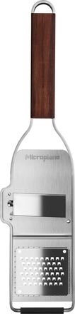 Microplane Microplane Reibe Master, Walnuss, Holz, Metall, Kunststoff, Nussbaum, 34.5x10x4 cm, Kochen, K&uuml;chenhelfer, K&uuml;chenreiben