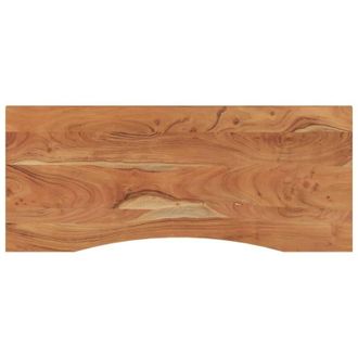 vidaXL Dessus de bureau 110x50x2,5 cm rectangulaire bois massif acacia Vidaxl