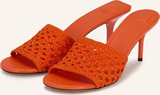 Jacquemus Jacquemus Mules Les Mules Cubisto orange