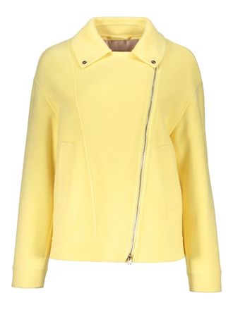 Herno veste Resort &agrave; col zipp&eacute; - Jaune