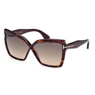 Tom Ford Femme, Accessoires, Brun, Taille: 63 MM Fiore Lunettes de soleil