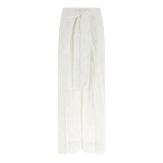 Polo Ralph Lauren Damen, Hosen, Wei&szlig;, MGr&ouml;&szlig;e
