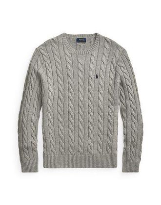 Ralph Lauren CABLE-KNIT COTTON SWEATER