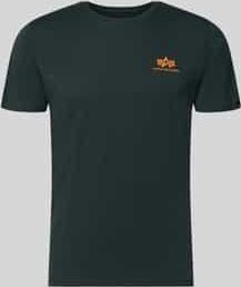 Alpha Industries T-Shirt mit Label-Details Modell BASIC