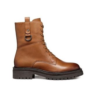 Geox Femme D Iridea B Bottes de Cheville, Cognac, 37 EU
