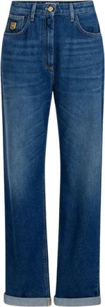 Elisabetta Franchi Femme, Jeans, Bleu, Taille: W28 Jean Boyfriend