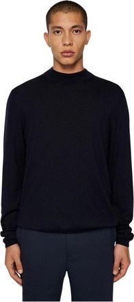 J.Lindeberg Homme, Sweatshirts et sweats &agrave; capuche, Bleu, Taille: M Korman Merino Turtleneck