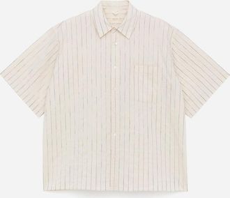 Arket Oversize-Hemd Aus Baumwolle -Weiß