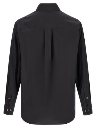 Christophe Lemaire Mens Black Cotton Blouse
