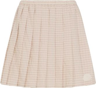 Moncler Femme, Jupes, Rose, Taille: 36 FR Pink Cotton Skirt