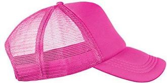 Balinco Trucker Mesh Baseball Cap Casquette Classic Cappy pour Hommes et Femmes, One Size Snapback (Rose)