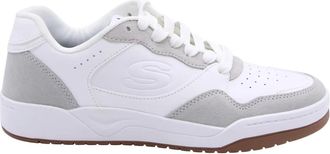 Skechers Homme, Chaussures, Blanc, Taille: 47 1/2 EU Cluedo Baskets