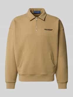 Polo Ralph Lauren Regular Fit Troyer aus Baumwoll-Mix