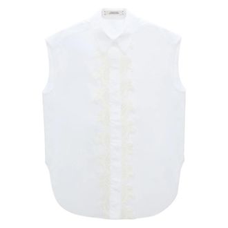 Dorothee Schumacher Poplin Power Blouse - - Tops - Damen - Wei&szlig; - L